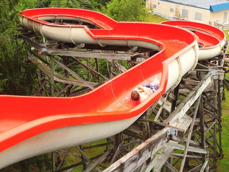 Serpentine Slides | Idlewild & SoakZone Park Experience